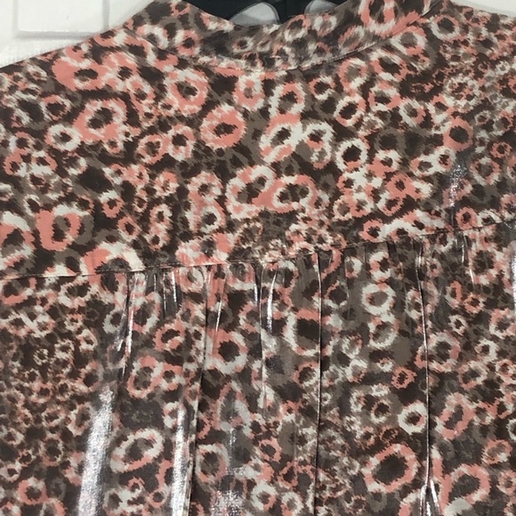 Ruby Rd. | Tops | Ruby Rd Ruffle Front Long Tab Sleeve Sz 6p Shirt ...